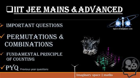 permutation and combinations fundamental principle of counting iit