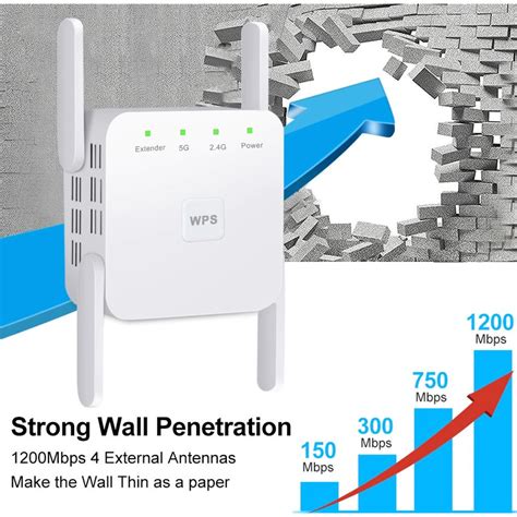 5 Ghz 와이파이 리피터 무선 익스텐더 1200mbps 앰프 80211n 장거리 신호 부스터 24g 와이파이 Repiter