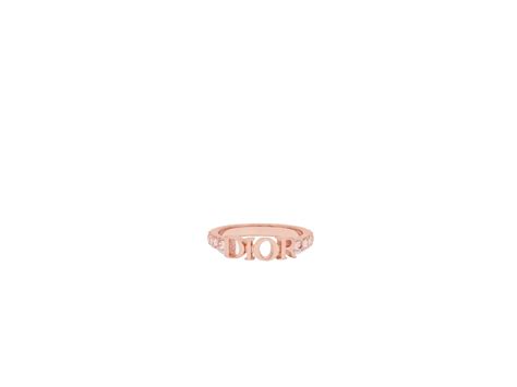 Sasom เครื่องประดับ Dior Evolution Ring In Pink Finish Metal And Pink