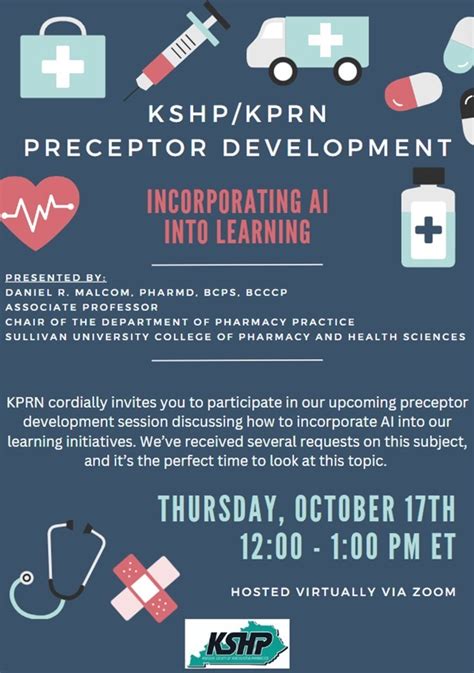 Kprn Preceptor Development Webinar The Kentucky Society Of Health