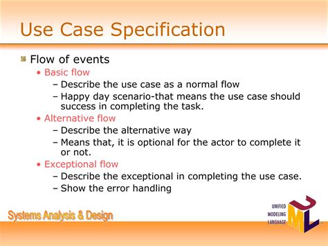 Presentation Use Case Diagram And Use Case Specificationpptx