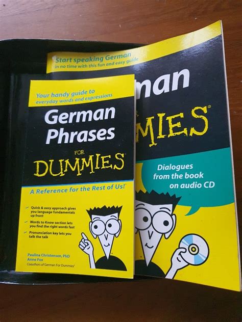 German For Dummies Hobbies And Toys Books And Magazines Textbooks On