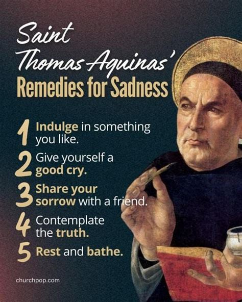 5 Remedies To Overcome Sadness According To Saint Thomas Aquinas Artofit
