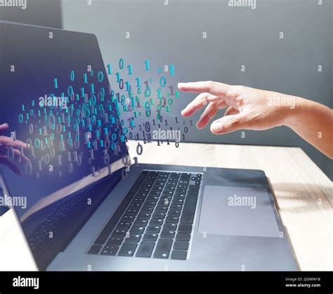 People Are Using Computer Decoding Binary 010101 Programmers To Develop The Technology Industry