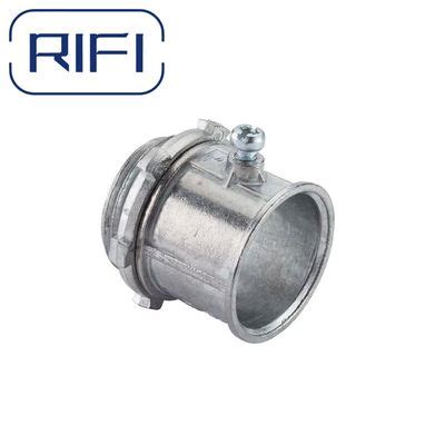 High Quality EMT Fittings Compression Type Coupling Connector Flexible Conduit And Flexible