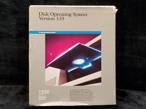 Vintage IBM Disk Operating System Version Version With Floppy And Manuals Etsy