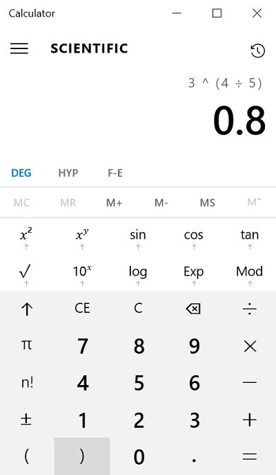 Using A Calculator To Evaluate Exponential Expressions Algebra Study Com