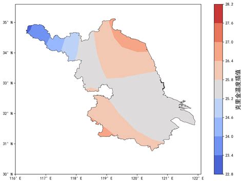 用python实现插值，并根据地图裁剪进行区域裁剪python Ordinarykriging Csdn博客