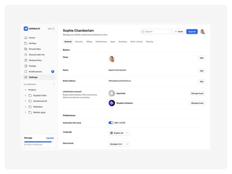 General Settings — Untitled Ui By Jordan Hughes® On Dribbble