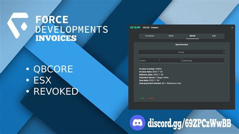 Force Invoices Esx Qbcore Revoked │fivem Script Youtube