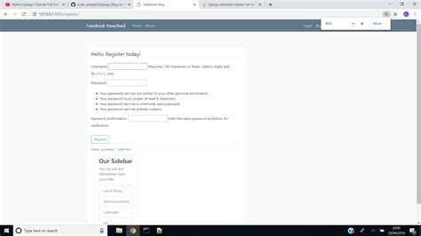 Django Template Sidebar Not Rendering As It Should Stack Overflow