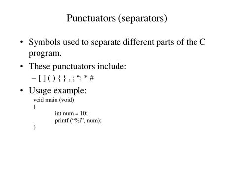 Ppt Characters And Tokens Powerpoint Presentation Free Download Id503984