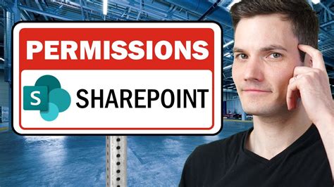 How To Set Sharepoint Permissions Tutorial Youtube