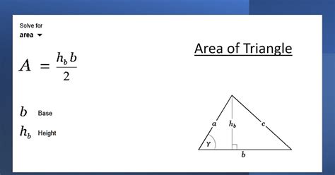 Write A Program To Find Area Of Triangle