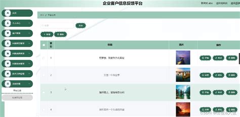 基于javaspringbootvue的企业客户信息反馈平台设计与实现（源码lw部署文档等）java、反馈用户信息的代码 Csdn博客