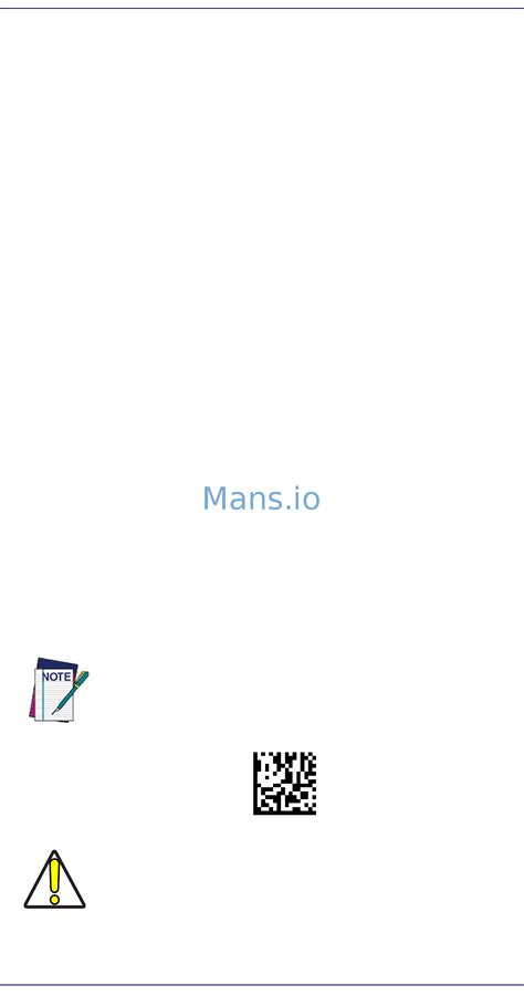 Datalogic Powerscan Pm9500 [12 28] Configuration Bar Codes