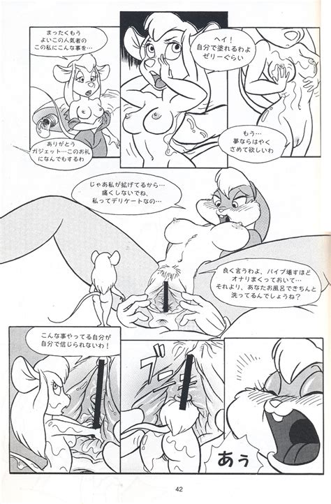 Rule 34 Anthro Anus Black And White Breasts Censored Chip N Dale