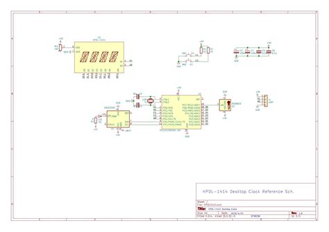 github dt9025a hpdl1414 desktop clock a little clock based on stc12c4052 using ds3231 and
