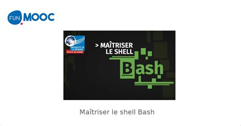 Maîtriser Le Shell Bash Mooc Francophone