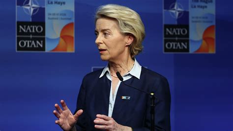 Заявление фон дер Ляйен об Украине вызвало ярость на Западе РИА Новости 24 06 2025