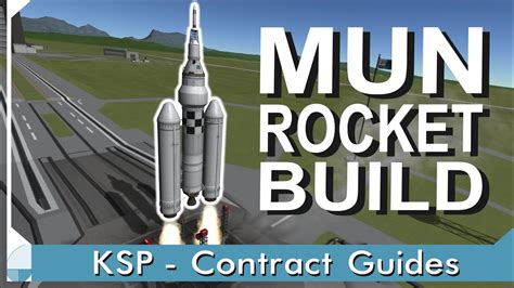 How to Build a Land and Return Mission | KERBAL SPACE PROGRAM Contract Tutorials - YouTube