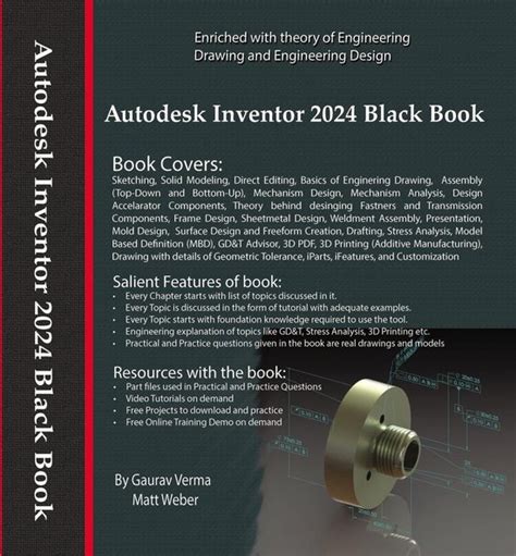 Autodesk Inventor 2024 Black Book Ebook Matt Weber 9798223778165