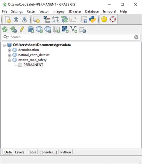 Editing Vector Data In GRASS GIS CUOSGwiki