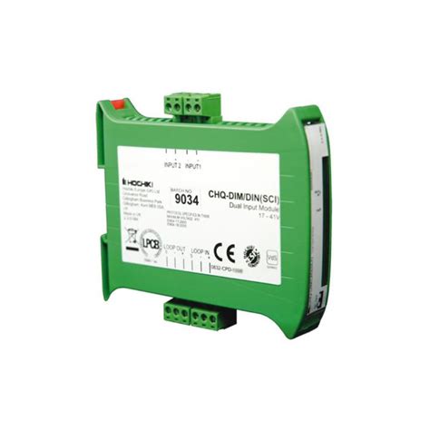 hochiki addressable dual input module din rail firesense fire