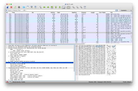 Screenshot Of The Wireshark Network Protocol Analyser Whilst This Download Scientific Diagram