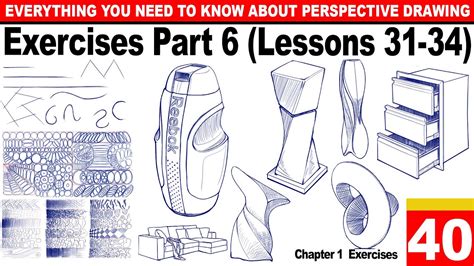 Lesson 40 Line Weight And Line Quality Exercises Based On Lessons 31 34 YouTube