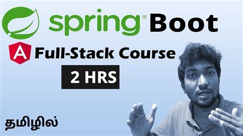 Spring Boot With Angular Course Full Stack Project In Tamil Youtube