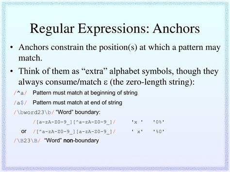 ppt compiler design 2 regular expressions and finite state automata