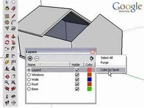 How To Use Layers In Google SketchUp Software Tips WonderHowTo