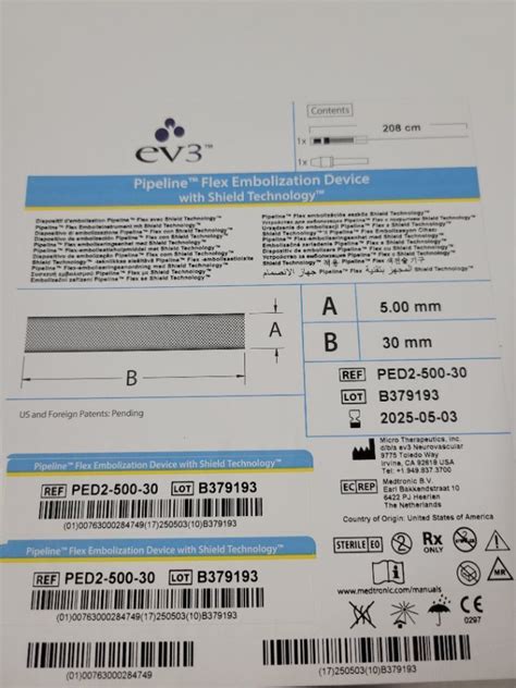 Ev3 Pipeline Flex Ped2 500 30 Disposables General Auction