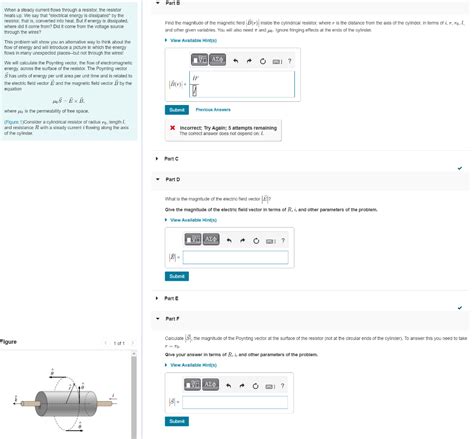 Solved When A Steacy Current Flows Through A Resistor The Chegg Com