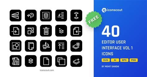 Free Editor User Interface Vol 1 Icon Pack 40 Free Download User Interface Icons Iconscout