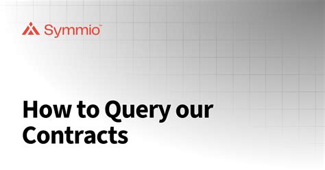 How To Query Our Contracts Symmio Protocol Gitbook