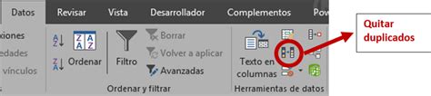 Quitar Duplicados
