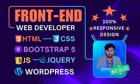 Be Yours Front End Web Developer Using Html Css Bootstrap 5 By Matleep