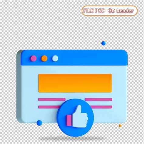 Premium Psd User Friend 3d Icon