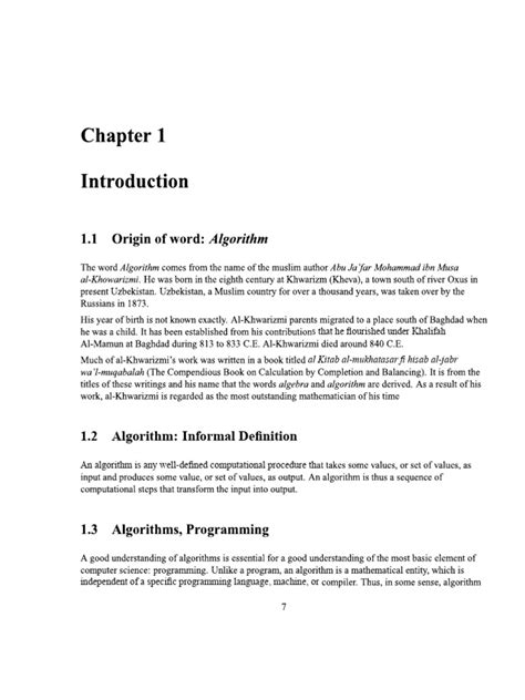 Chapter 1 Download Free Pdf Algorithms Computer Programming