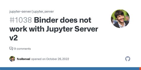 binder does not work with jupyter server v2 · issue 1038 · jupyter