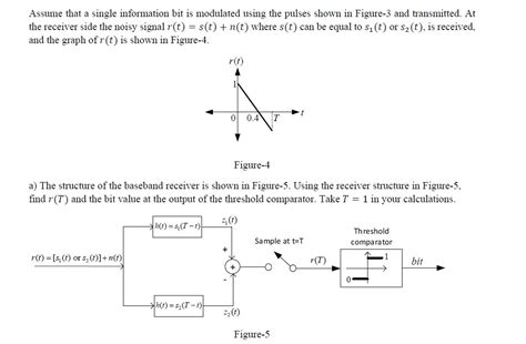3 25pts For The Baseband Transmission Of Binary