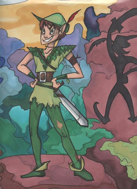 Peter Pan And His Shadow By Tobleronetanz On DeviantArt