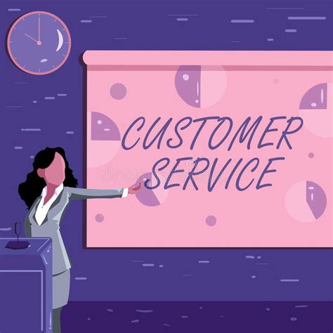 Text Sign Showing Customer Service Business Showcase Direct Interaction With The Consumers