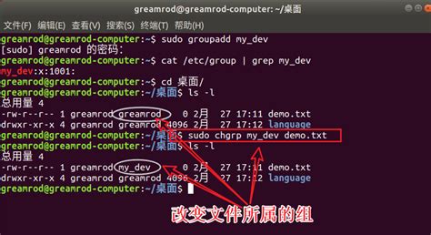 【终端使用】 groupadd 添加组、 groupdel 删除组、 chgrp 修改文件 目录所属组 和 ubuntu中的 sudo 命令