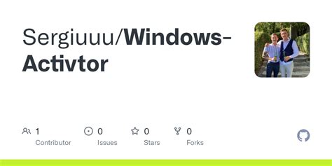 GitHub Sergiuuu Windows Activtor