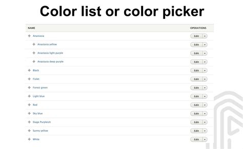 Drupal Layout Builder Page Manager Color Picker Explained