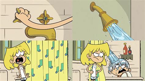 Loud House Lori Turns On The Shower By Dlee1293847 On Deviantart