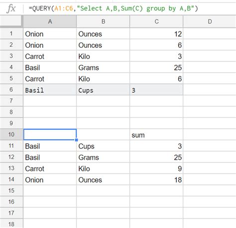 Google Sheets Combining Multiple Values Attached To The Same Variable